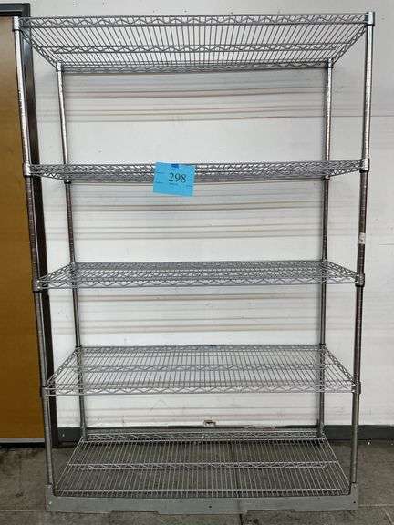 SEVILLE CLASSICS 5 TIER SHELVING RACK - Earl's Auction Company