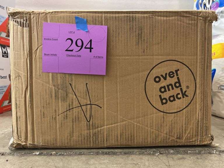 OVER AND BACK 32PC SQUARED DINNERWARE SET IN BOX - Earl's Auction Company
