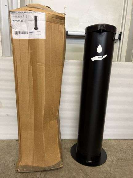 (2) RIGASAN PENGUIN FOOT PUMP DISPENSER UNITS - BLACK - Earl's Auction ...