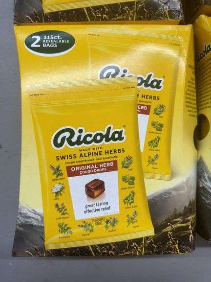 (7) BOXES OF RICOLA - Earl's Auction Company