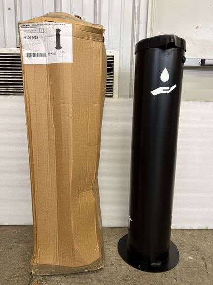 (2) RIGASAN PENGUIN FOOT PUMP DISPENSER UNITS - BLACK - Earl's Auction ...