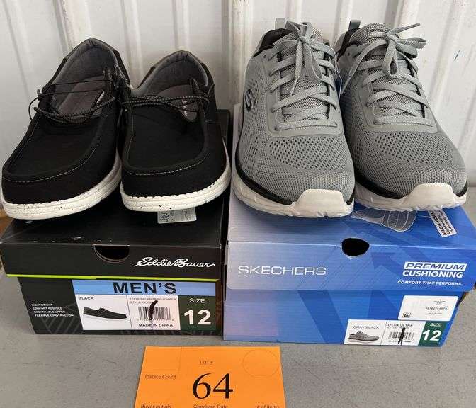 (2) PAIRS OF MENS SHOES - SIZE 12 - Earl's Auction Company