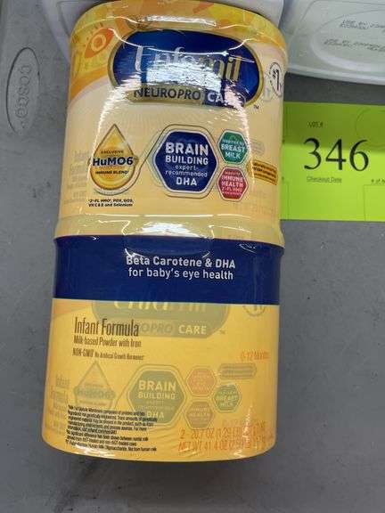 (3) CONTAINERS OF BABY FORMULA - Earl's Auction Company