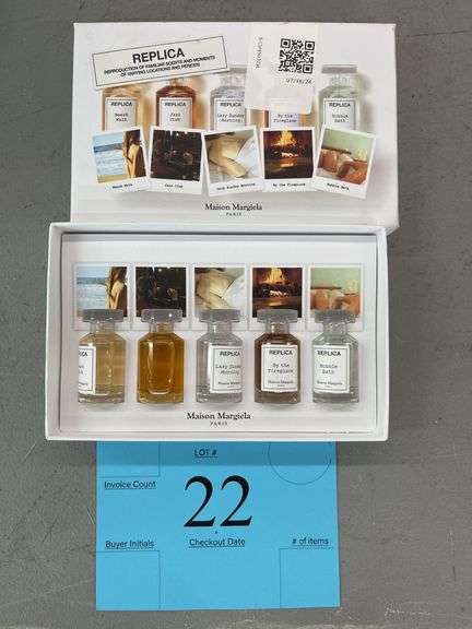 MAISON MARGIELA REPLICA 5PC FRAGRANCE SET W/ BOX - Earl's Auction Company