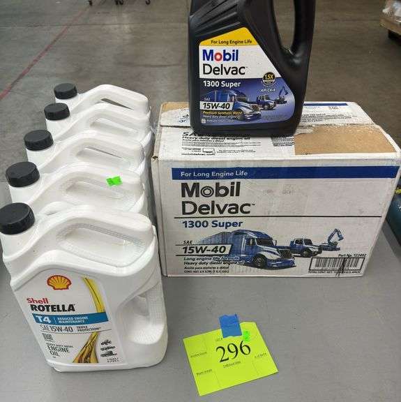 (10) JUGS OF ASSORTED DIESEL ENGINE OIL - Earl's Auction Company