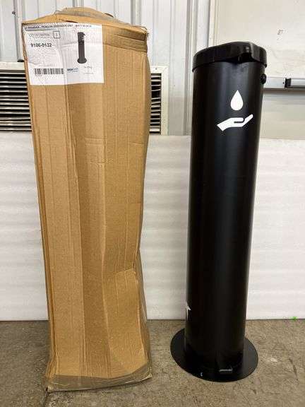 (2) RIGASAN PENGUIN FOOT PUMP DISPENSER UNITS - BLACK - Earl's Auction ...