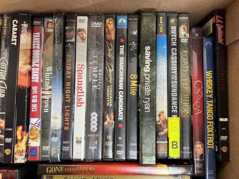 APPROX 50 ASSORTED DVDS - Earl's Auction Company