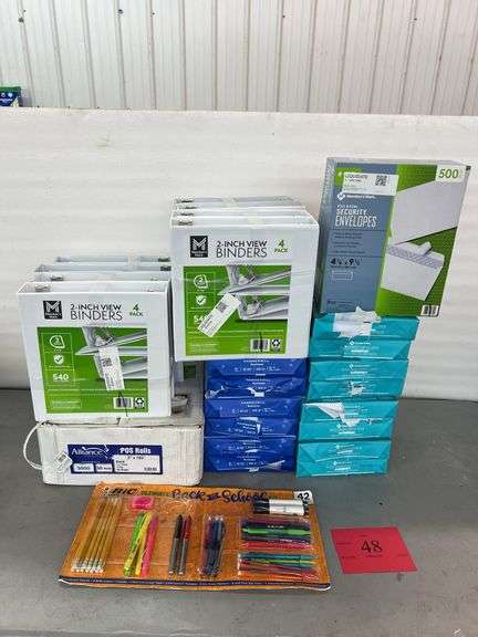 MISC LOT OF OFFICE ITEMS - SEE PHOTOS - Earl's Auction Company