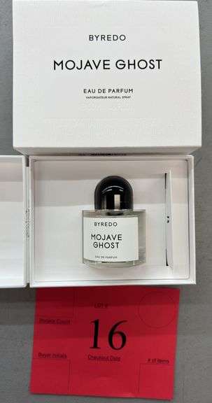 NEW BYREDO MOJAVE GHOST FRAGRANCE W/ BOX - Earl's Auction Company