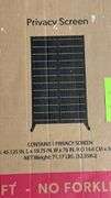 (3) ALL WEATHER PRIVACY SCREENS IN BOXES - Earl's Auction Company