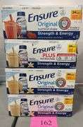 (4) BOXES OF ENSURE NUTRITION SHAKES - Earl's Auction Company