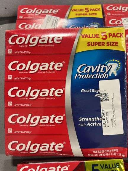 (6) PACKS OF COLGATE TOOTHPASTE - Earl's Auction Company