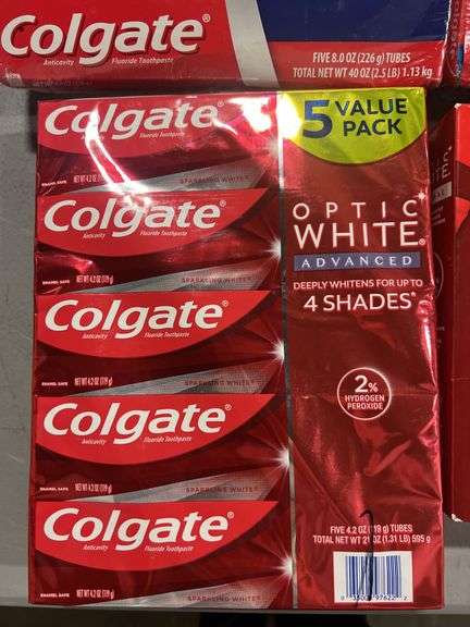 (6) PACKS OF COLGATE TOOTHPASTE - Earl's Auction Company