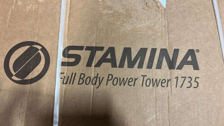 STAMINA FULL BODY POWER TOWER IN BOX - Earl's Auction Company