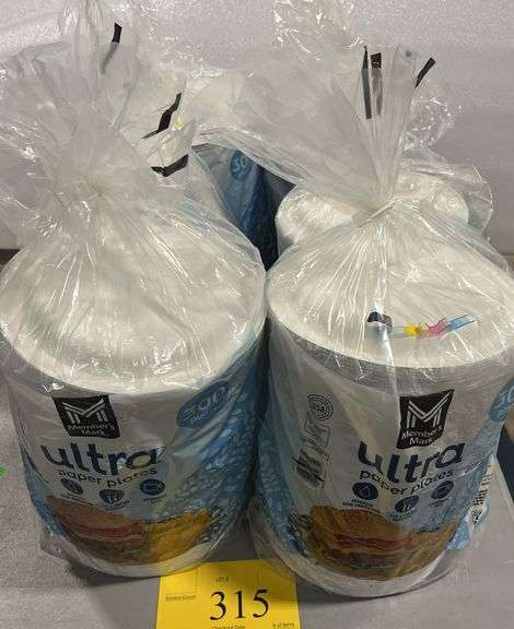 (6) PACKS OF PAPER PLATES - Earl's Auction Company