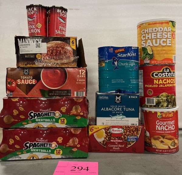 MISC LOT OF FOOD ITEMS - SEE PHOTOS - Earl's Auction Company