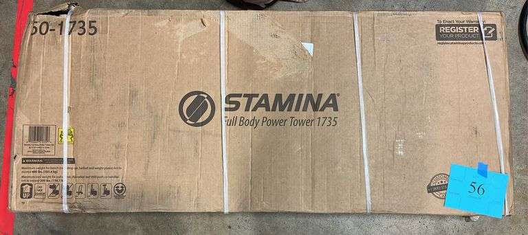 STAMINA FULL BODY POWER TOWER IN BOX - Earl's Auction Company