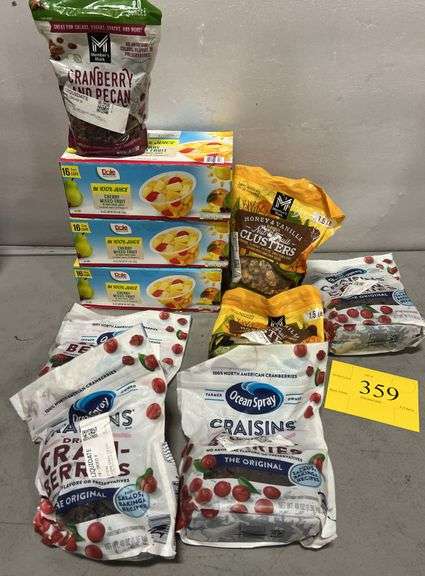 MISC LOT OF FOOD ITEMS - SEE PHOTOS - Earl's Auction Company