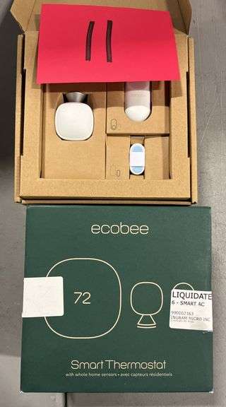 ECOBEE SMART THERMOSTAT IN BOX - Earl's Auction Company