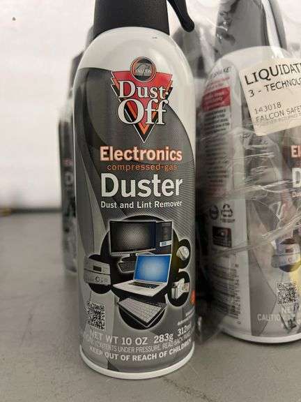 (56) CANS OF DUST OFF ELECTRONICS DUSTER - Earl's Auction Company
