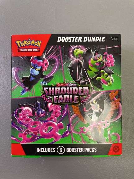 OPENED POKEMON SHROUDED FABLE BOOSTER BUNDLE BOX - Earl's Auction Company