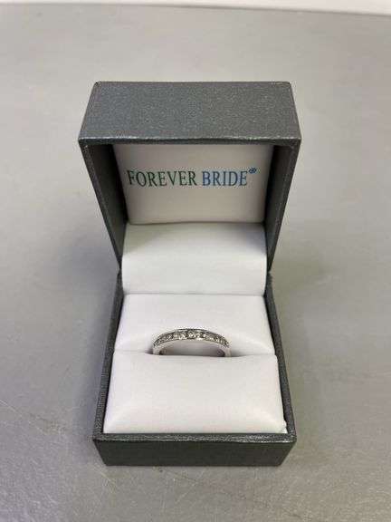 AS IS - FOREVER BRIDE 10K WHITE GOLD DIAMOND RING - SIZE 6 - Earl's ...