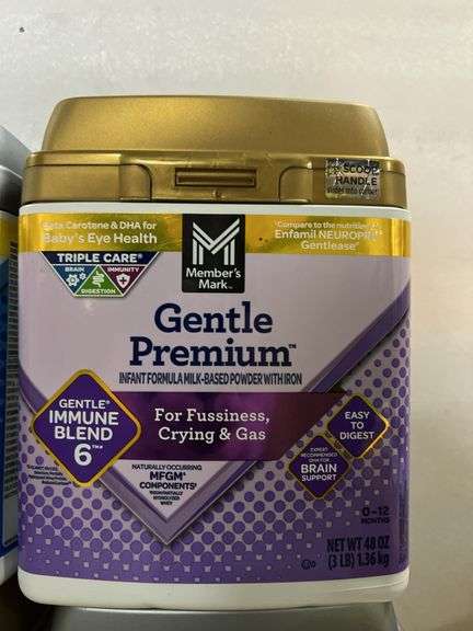 (4) PACKS OF BABY FORMULA - ADVANTAGE & GENTLE - Earl's Auction Company