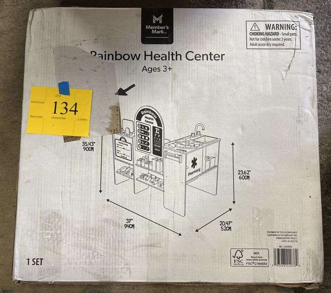 KIDS RAINBOW HEALTH CENTER IN BOX - Earl's Auction Company