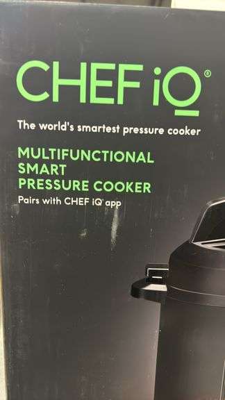 CHEF IO MULTIFUNCTIONAL SMART PRESSURE COOKER IN BOX - Earl's Auction ...