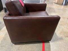 COLE & RYE MODERN FARMHOUSE SWIVEL ACCENT CHAIR - BROWN - Earl's ...