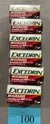 (6) BOTTLES OF EXCEDRIN MIGRAINE MEDICINE - Earl's Auction Company