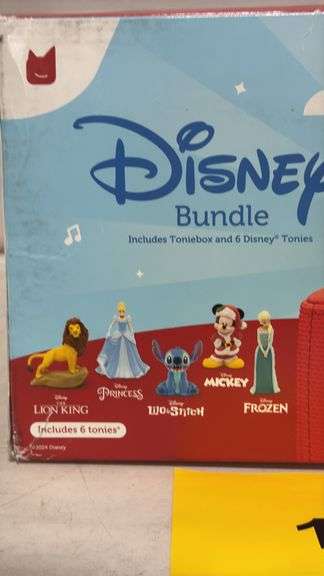 NEW TONIES DISNEY STARTER BUNDLE IN BOX W/ (6) TONIES CHARACTERS - Earl ...