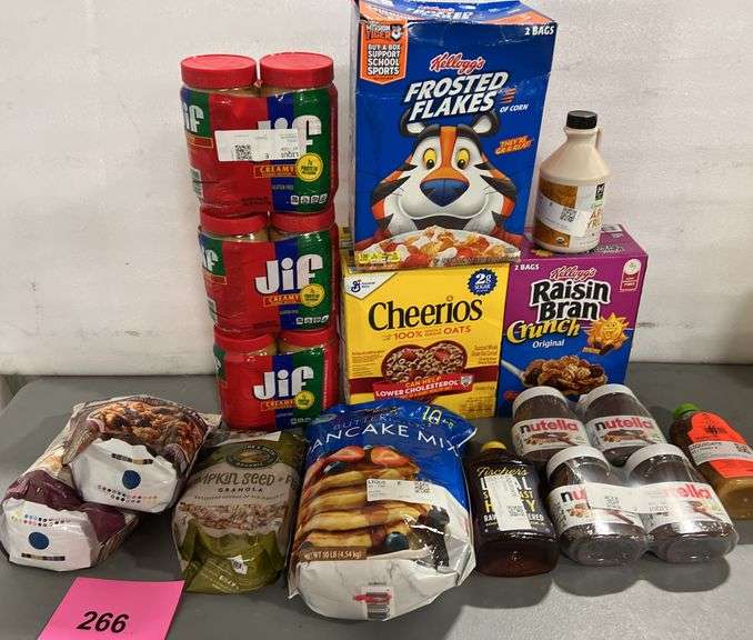 MISC LOT OF FOOD ITEMS - SEE PHOTOS - Earl's Auction Company