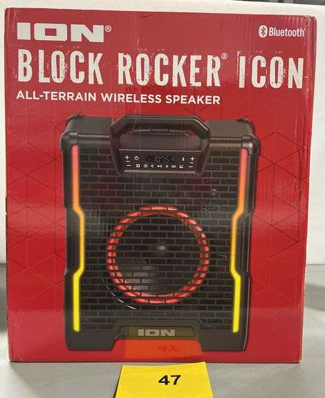 ION BLOCK ROCKER ICON ALL TERRAIN WIRELESS SPEAKER IN BOX - Earl's ...