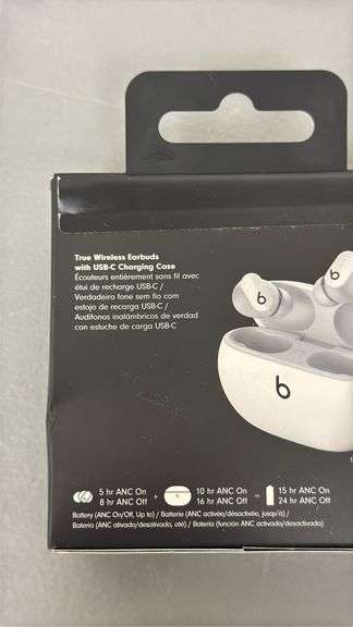 BEATS STUDIO EARBUDS IN BOX - Earl's Auction Company