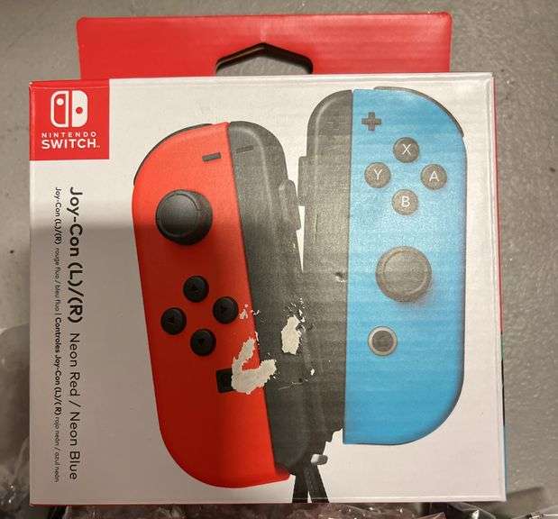 NINTENDO SWITCH JOY CON CONTROLLER SET W/ BOX - Earl's Auction Company