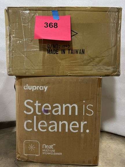 AS IS - (2) DUPRAY NEAT STEAM CLEANERS IN BOXES - Earl's Auction Company