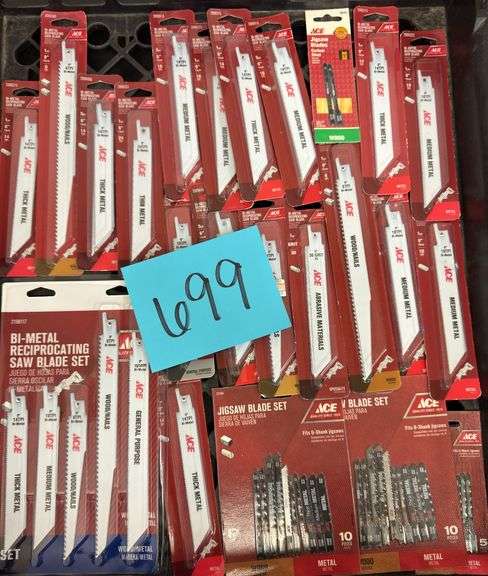 MISC LOT OF ACE BLADES - SEE PHOTOS - Earl's Auction Company