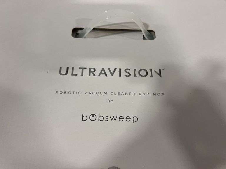 BOBSWEEP ULTRAVISION ROBOT VACUUM IN BOX - Earl's Auction Company