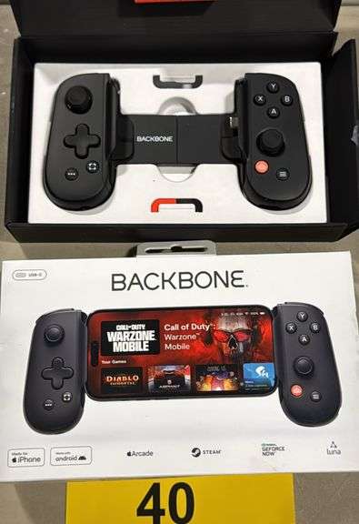 BACKBONE PHONE CONTROLLER W/ BOX - Earl's Auction Company