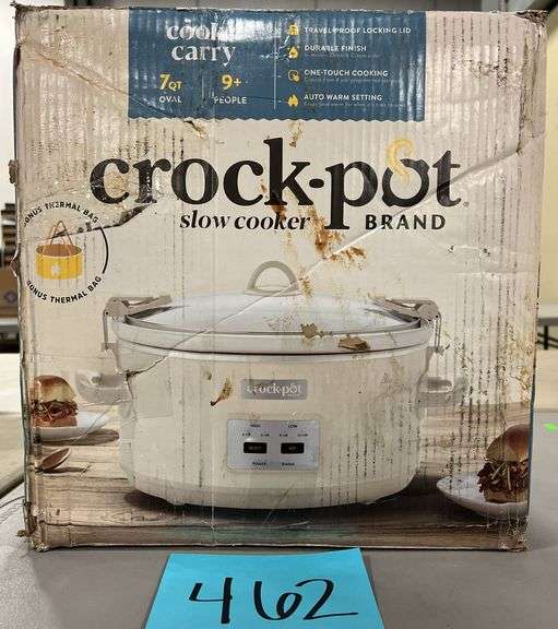 CROCKPOT SLOW COOKER IN BOX - Earl's Auction Company