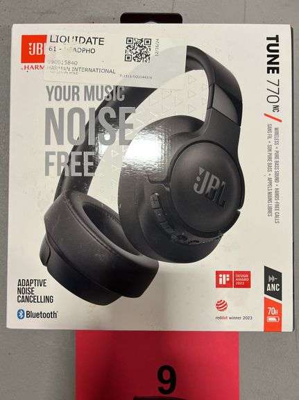 JBL TUNE 770 BLUETOOTH HEADPHONES IN BOX - Earl's Auction Company
