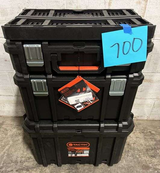 AS IS - TACTIX MODULAR MOBILE STORAGE SYSTEM - Earl's Auction Company