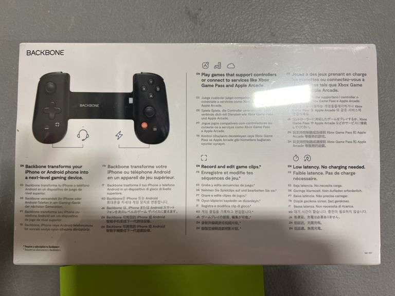 NEW BACKBONE PHONE CONTROLLER IN BOX - Earl's Auction Company