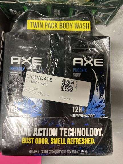 4PC HYGIENE LOT - IRISH SPRING, DOVE & AXE - Earl's Auction Company