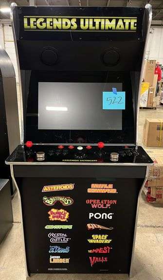 AS IS - ATGAMES LEGENDS ULTIMATE ARCADE GAME CABINET - Earl's Auction ...