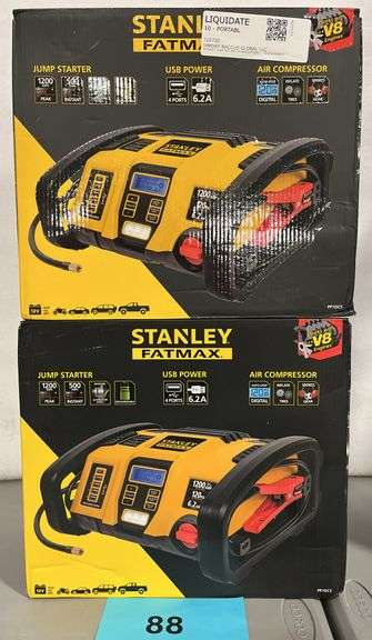 (2) STANLEY FATMAX POWER STATIONS IN BOXES - Earl's Auction Company