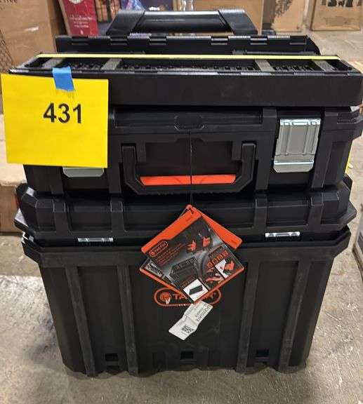 TACTIX MODULAR MOBILE STORAGE SYSTEM - Earl's Auction Company