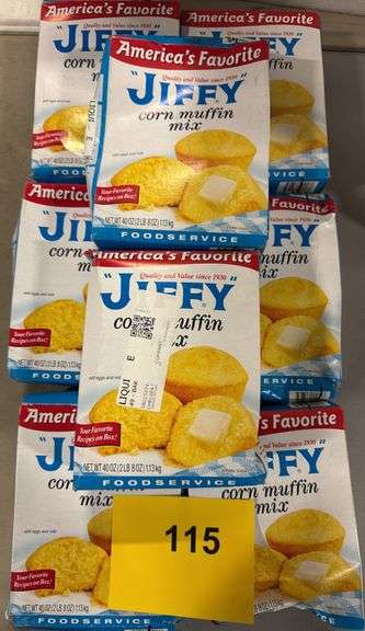(8) BOXES OF JIFFY CORN MUFFIN MIX - Earl's Auction Company