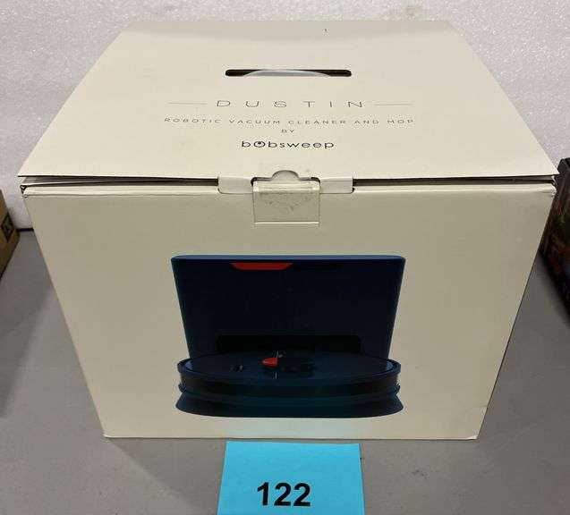 BOBSWEEP DUSTIN ROBOT VACUUM IN BOX - Earl's Auction Company